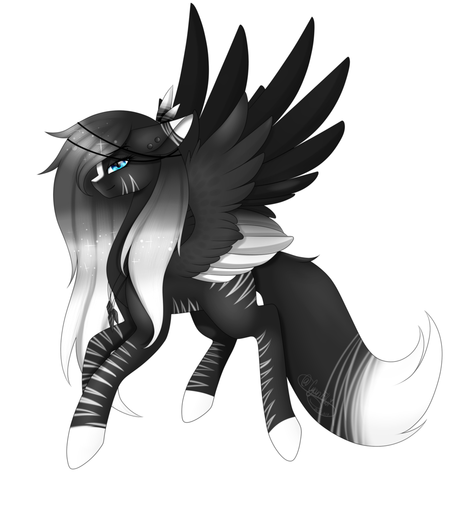 #1373857 - safe, artist:minelvi, oc, oc only, oc:chroma, pegasus, pony ...