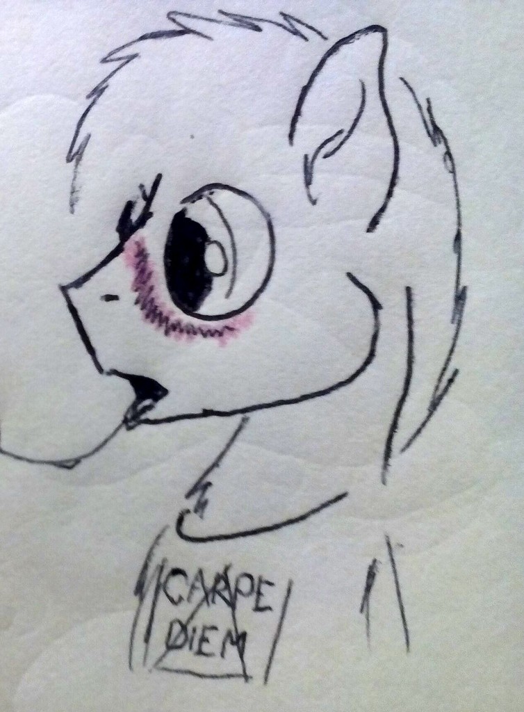 #1374656 - suggestive, aroused, blushing, doodle, drool, drool string ...