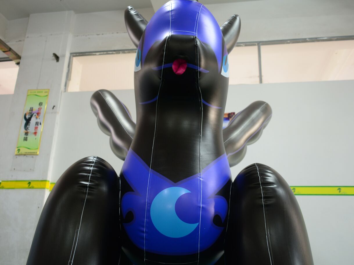 #1375985 - suggestive, nightmare moon, inflatable pony, g4, balloon ...