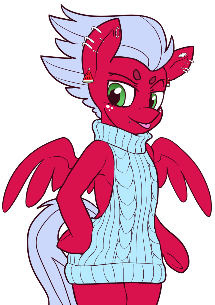 #1354201 - safe, artist:neoncel, oc, oc only, oc:melon frost, pegasus ...