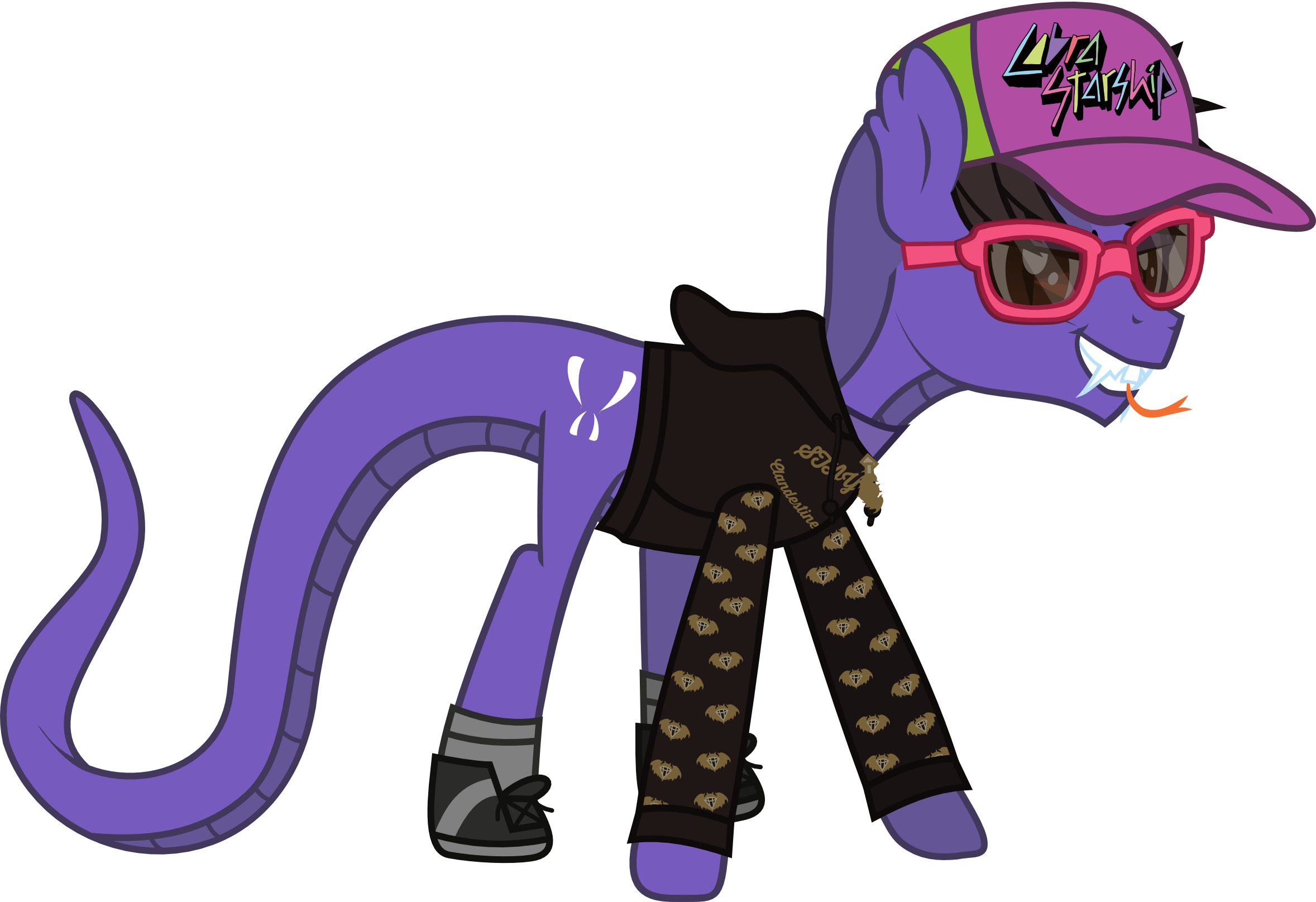 #1355551 - safe, artist:lightningbolt, derpibooru exclusive, cobra ...