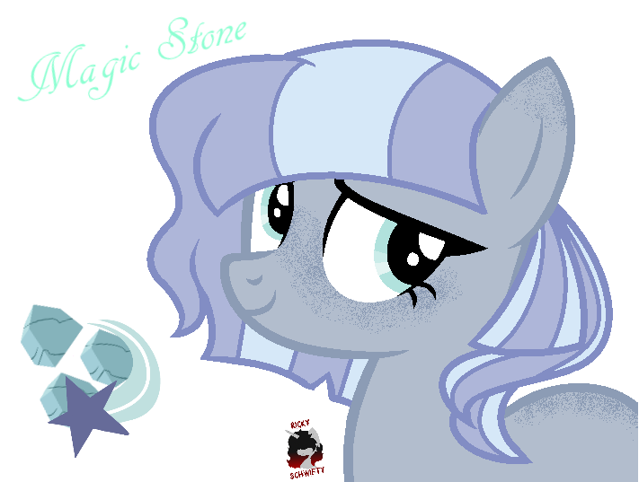 #1355557 - safe, artist:thememechester, oc, oc only, oc:magic stone ...