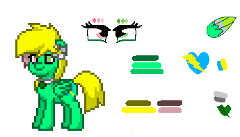#1355919 - safe, oc, oc only, pony, reference sheet, solo - Derpibooru