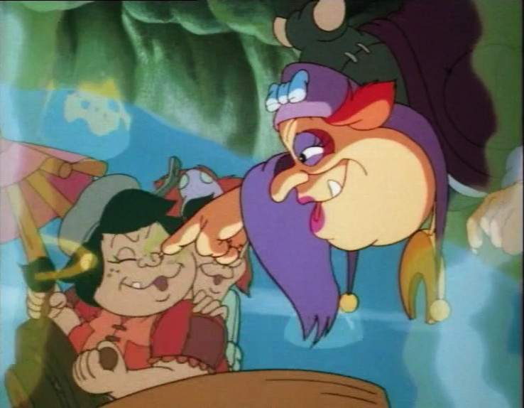 #1358435 - safe, screencap, draggle, hydia, reeka, human, pony, g1, my ...