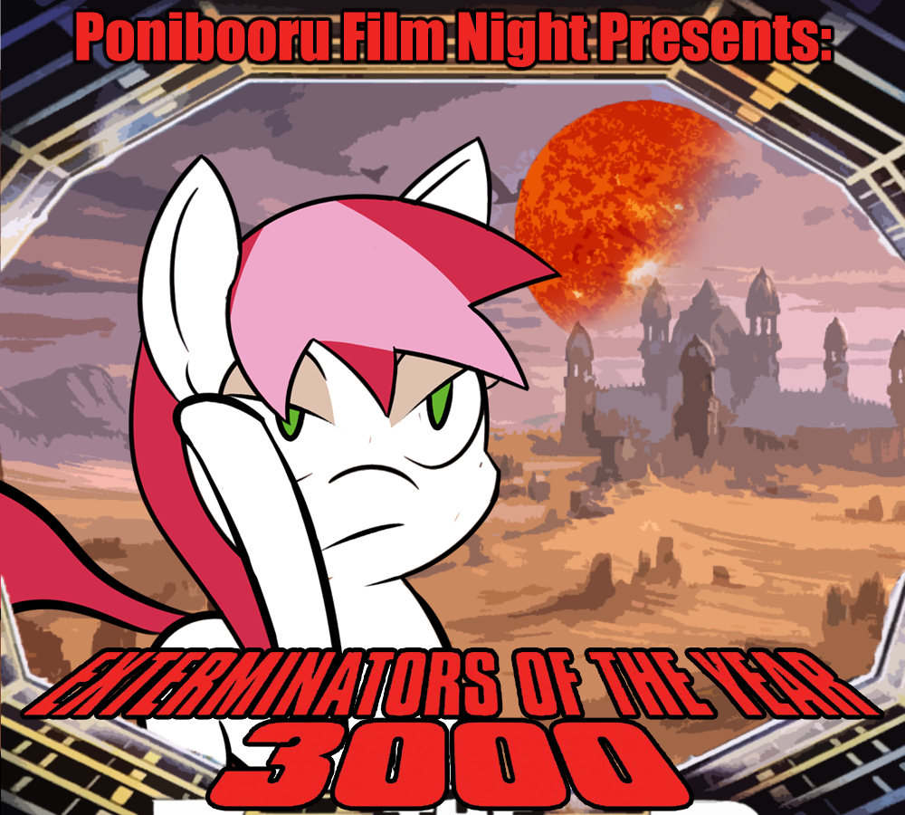 #1383981 - safe, artist:daisyhead, oc, oc only, oc:flicker, ponibooru film night - Derpibooru