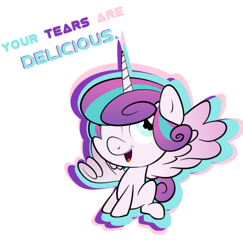 #1385033 - safe, artist:binkyt11, princess flurry heart, alicorn, pony ...