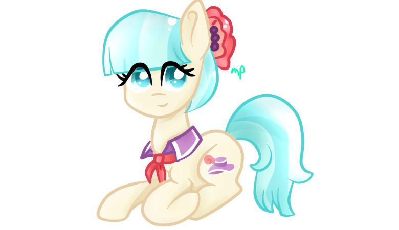 #1385806 - safe, artist:celeslun03, coco pommel, earth pony, pony ...