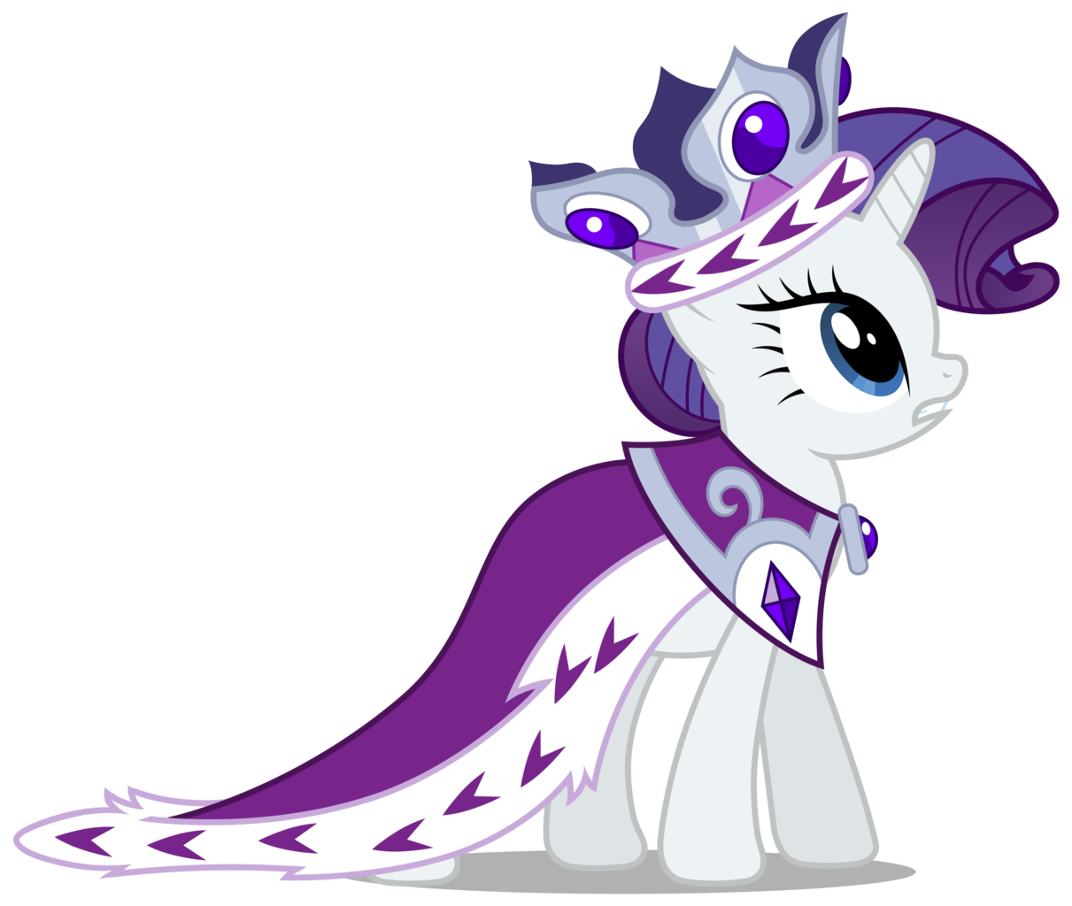 #1388482 - safe, artist:brony-works, princess platinum, rarity, pony ...