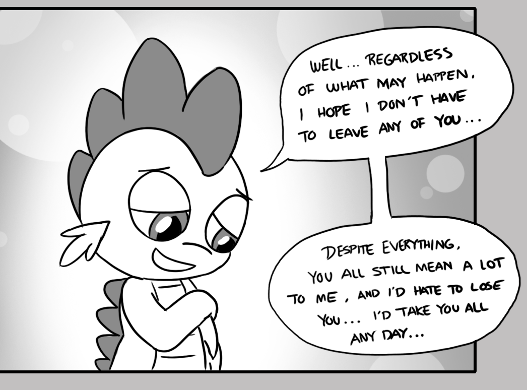 #1388878 - safe, artist:loreto-arts, spike, dragon, comic:friendship is ...