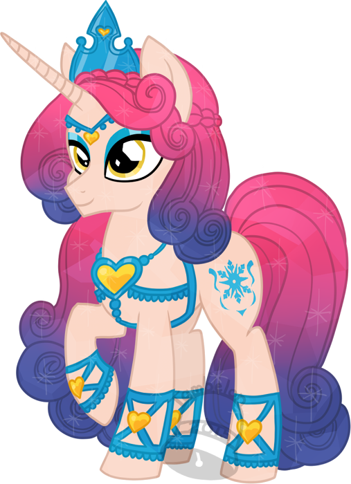 #1389295 - safe, artist:tambelon, princess amore, crystal pony, pony ...