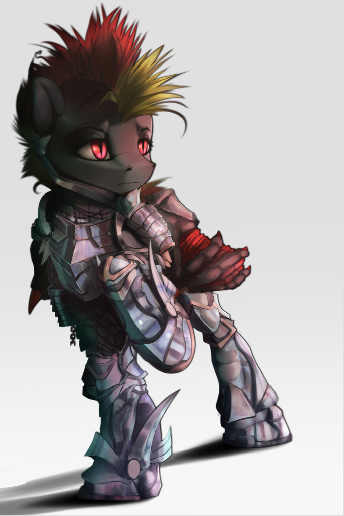 #1394602 - safe, artist:apostolllll, oc, oc only, bat pony, pony, armor ...