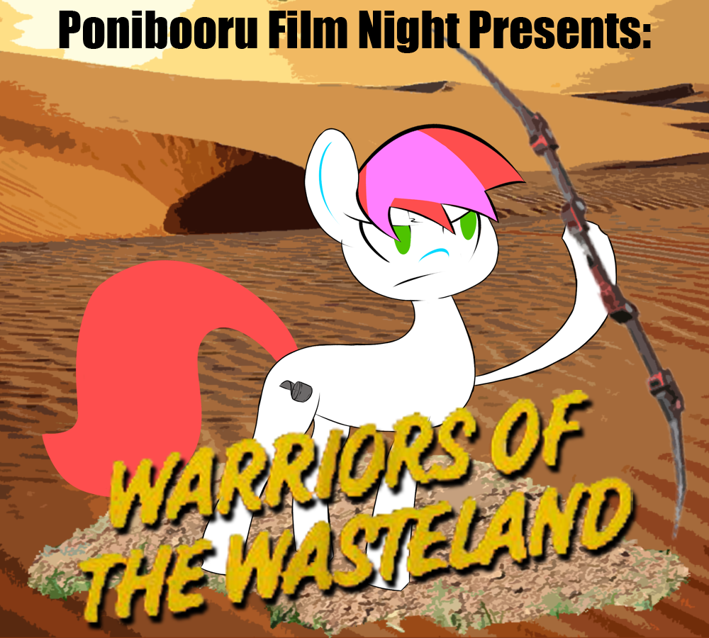 #1395603 - safe, artist:daisyhead, oc, oc only, oc:flicker, ponibooru film night, warriors of ...