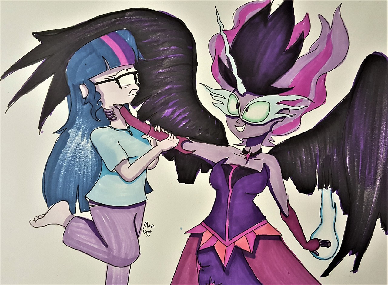 #1398565 - semi-grimdark, artist:missmayaleanne, sci-twi, twilight ...