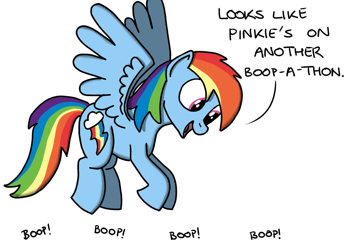 #1399246 - safe, artist:hoofclid, part of a set, rainbow dash, boop ...