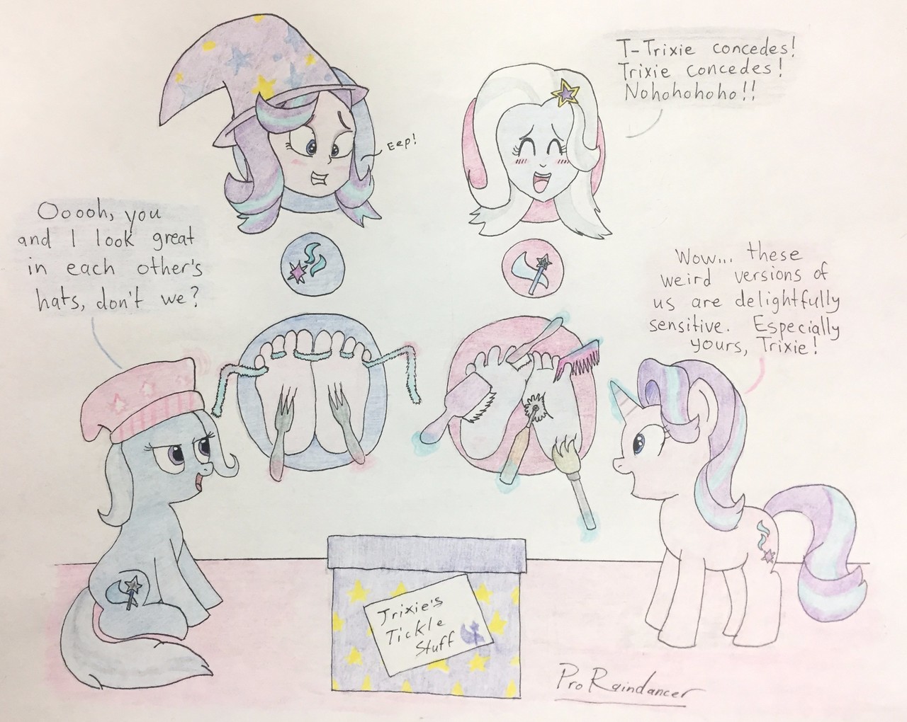 #1379961 - suggestive, artist:proraindancer, starlight glimmer, trixie ...