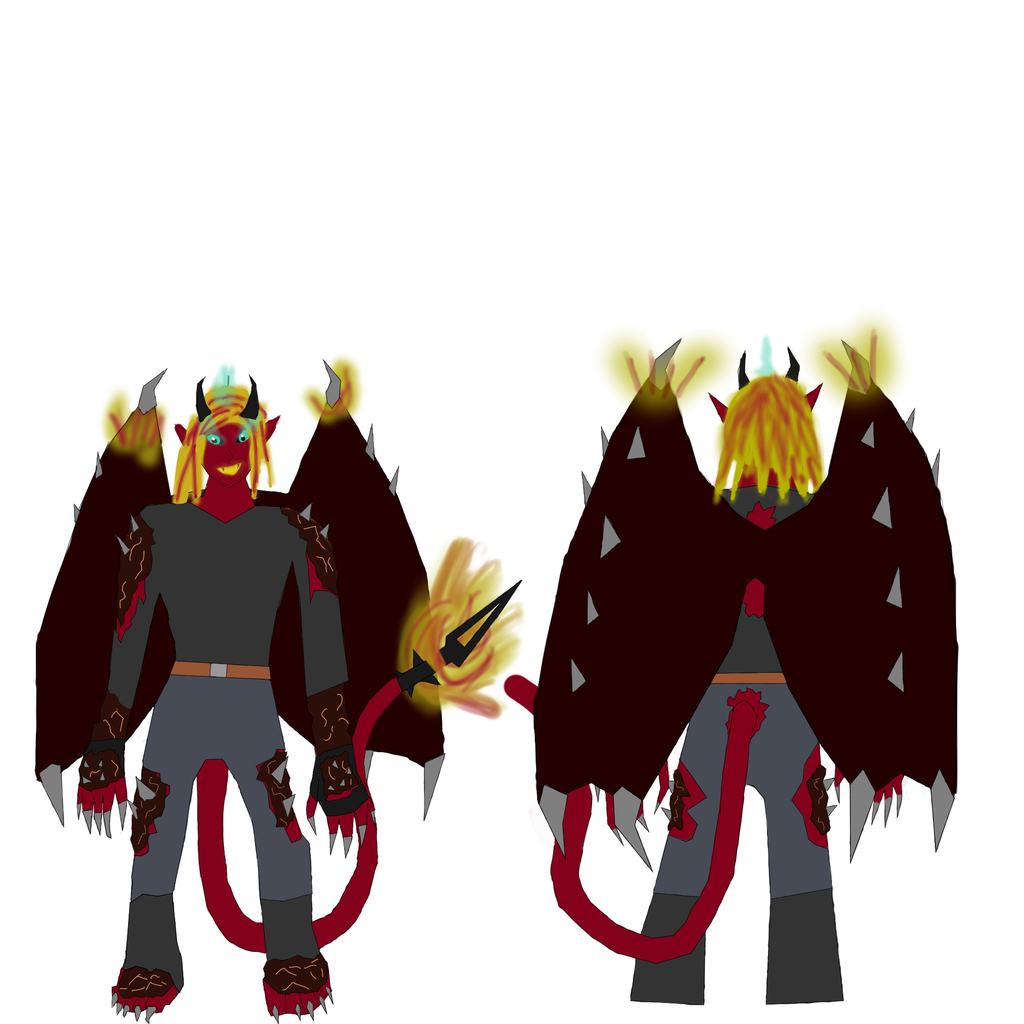 #1380545 - safe, artist:z-010, sunset shimmer, demon, g4, ambiguous ...