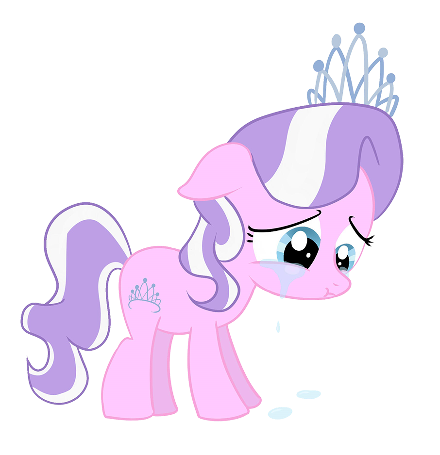 #1383169 - safe, artist:waffleberry, diamond tiara, earth pony, pony ...
