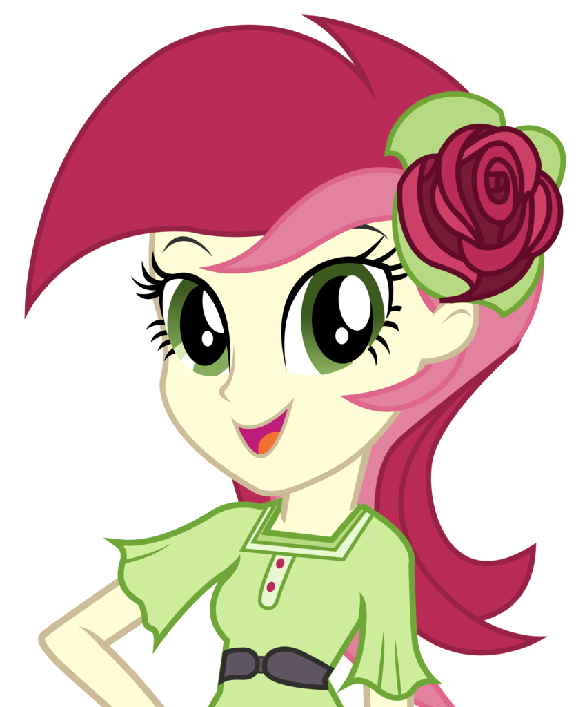 #1401298 - safe, artist:lifes-remedy, roseluck, equestria girls, g4 ...