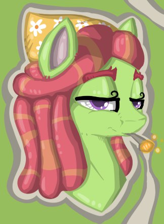#1409042 - safe, artist:yahmos, tree hugger, earth pony, pony, bust ...