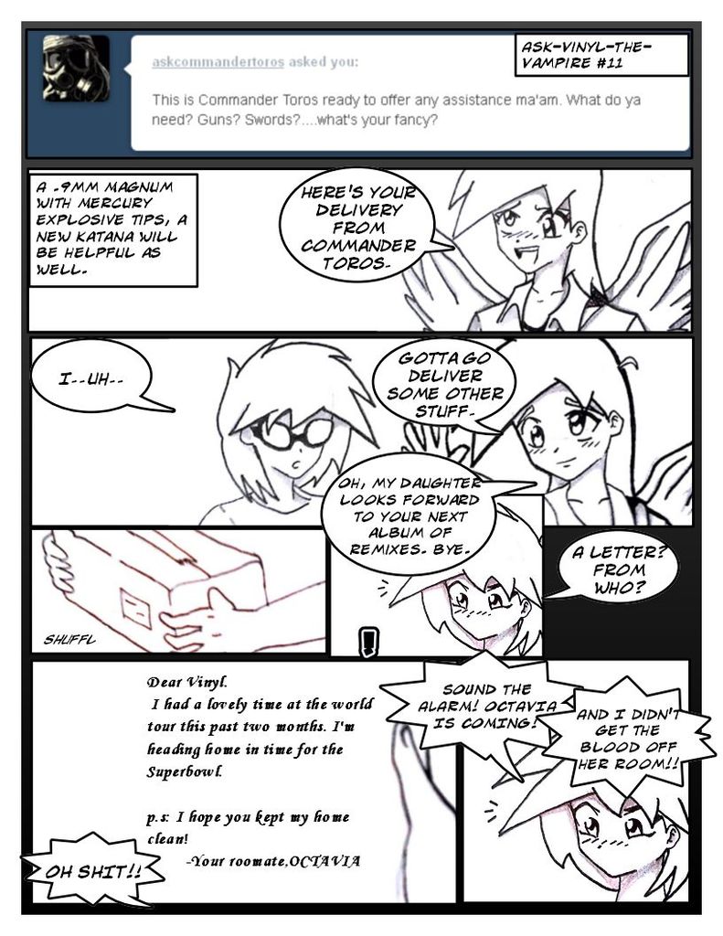 The Ask Vinyl Scratch Vampire