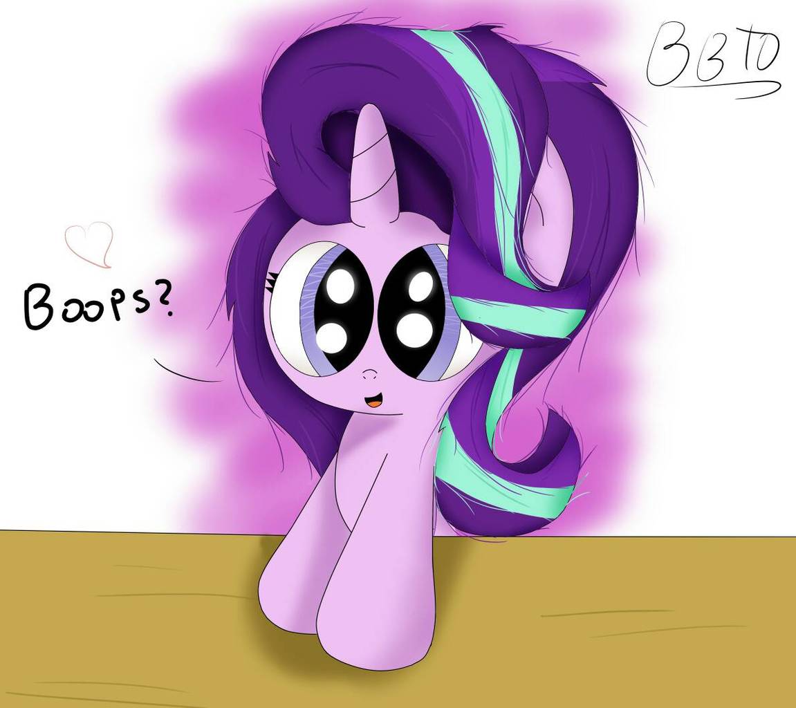 #1416842 - safe, artist:bronybehindthedoor, starlight glimmer, pony ...