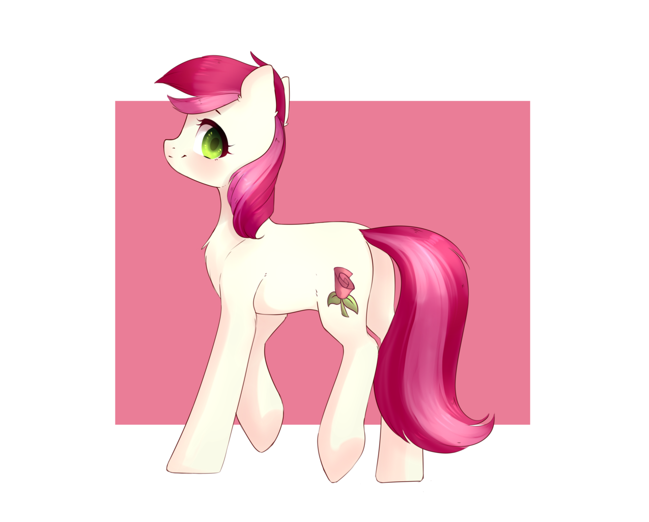 #1417550 - artist needed, safe, roseluck, earth pony, pony, g4, commissioner:doom9454, cute ...