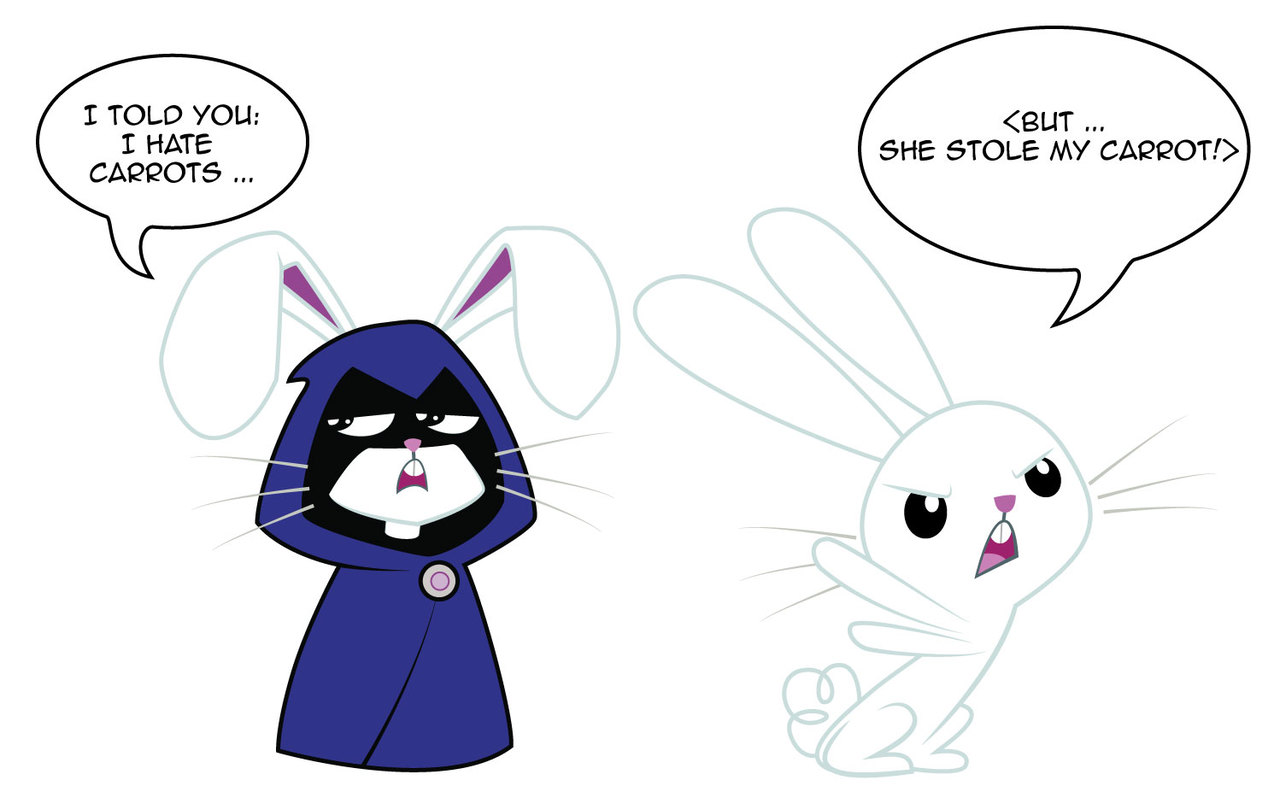 #1420177 - safe, artist:cxfantasy, angel bunny, rabbit, g4, crossover ...