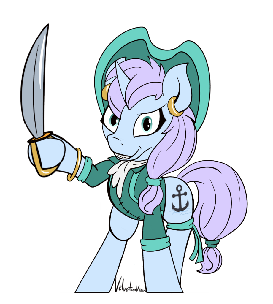 #1423495 - safe, artist:velveteen-vixen, oc, oc only, oc:aqua marina ...