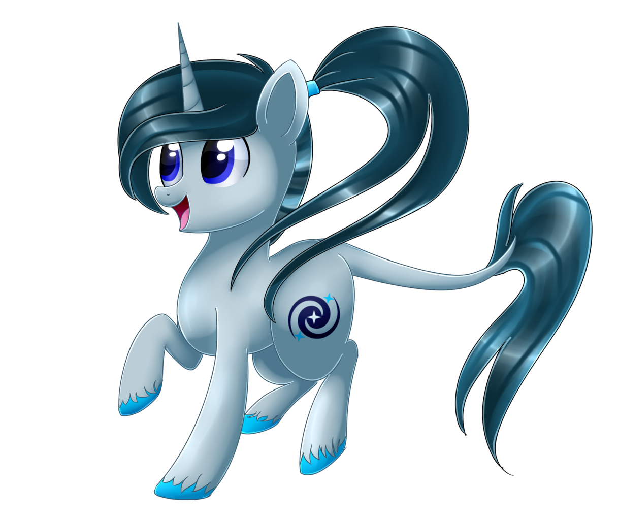 #1424264 - safe, artist:akarui-orenji, oc, oc only, oc:gate, pony ...