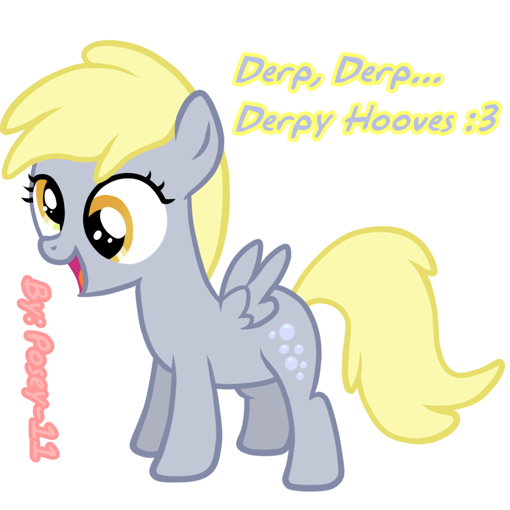 #1403831 - safe, artist:posey-11, derpy hooves, pony, base used, female ...