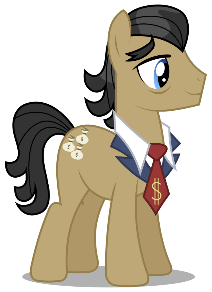 #1405412 - safe, artist:brony-works, filthy rich, earth pony, pony ...