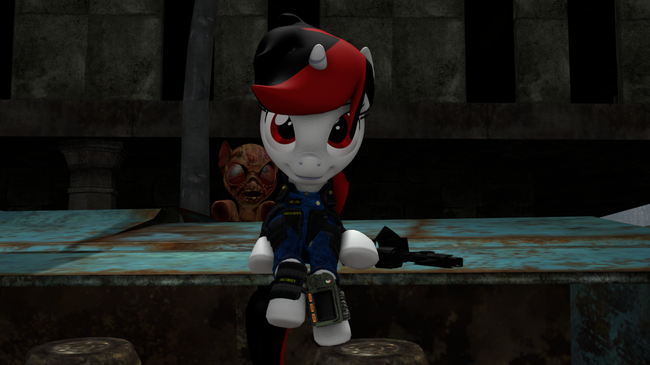 #1436124 - safe, artist:mint-als, oc, oc only, oc:blackjack, ghoul ...