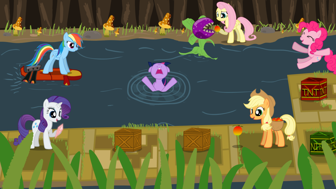 #1439542 - safe, artist:dashiemlpfim, artist:yoshigreenwater, applejack ...