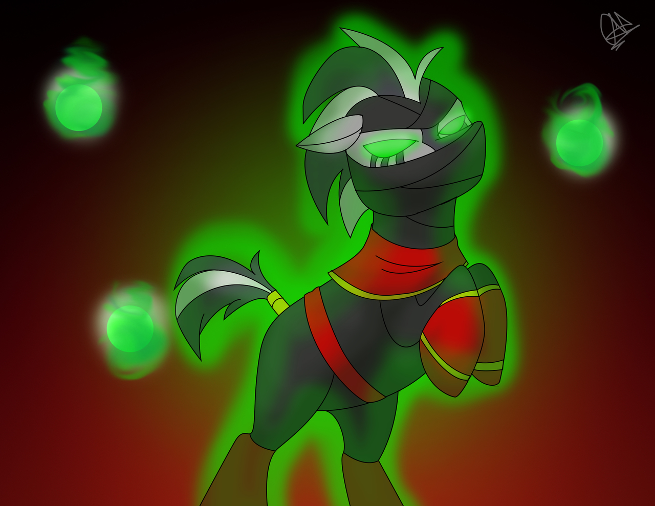 #1440452 - safe, artist:neaaaaah, zecora, zebra, crossover, ermac ...