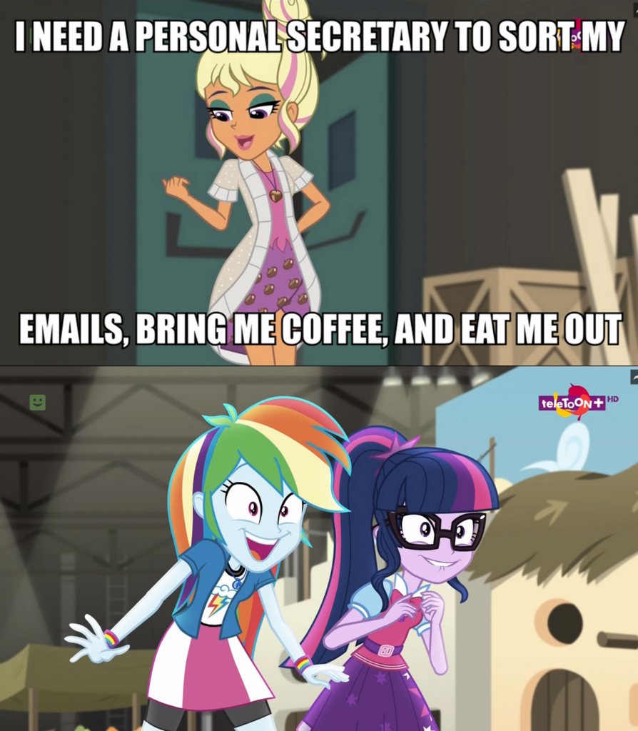 #1442786 - suggestive, chestnut magnifico, rainbow dash, sci-twi ...