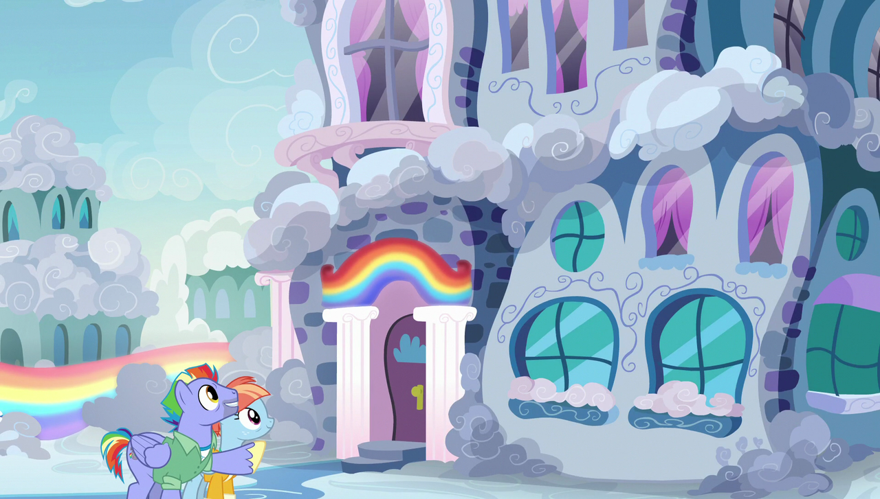 #1442937 - safe, screencap, bow hothoof, windy whistles, pegasus, pony ...