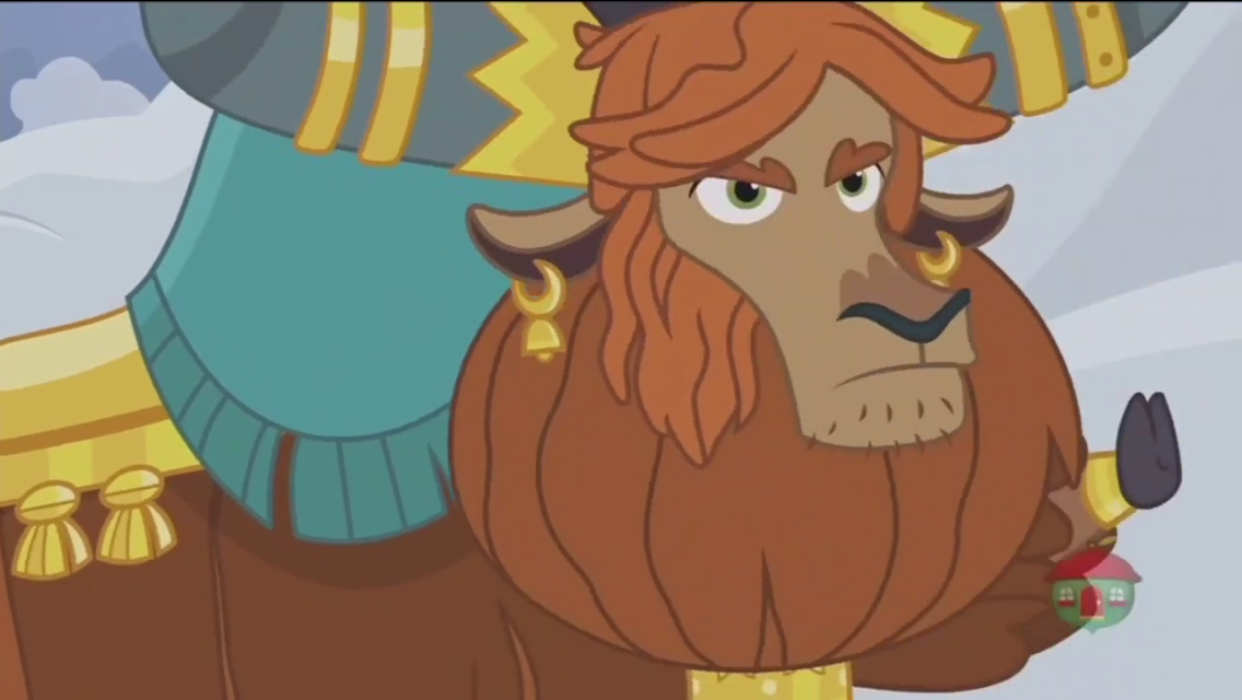 #1443774 - safe, screencap, prince rutherford, pony, yak, not asking ...