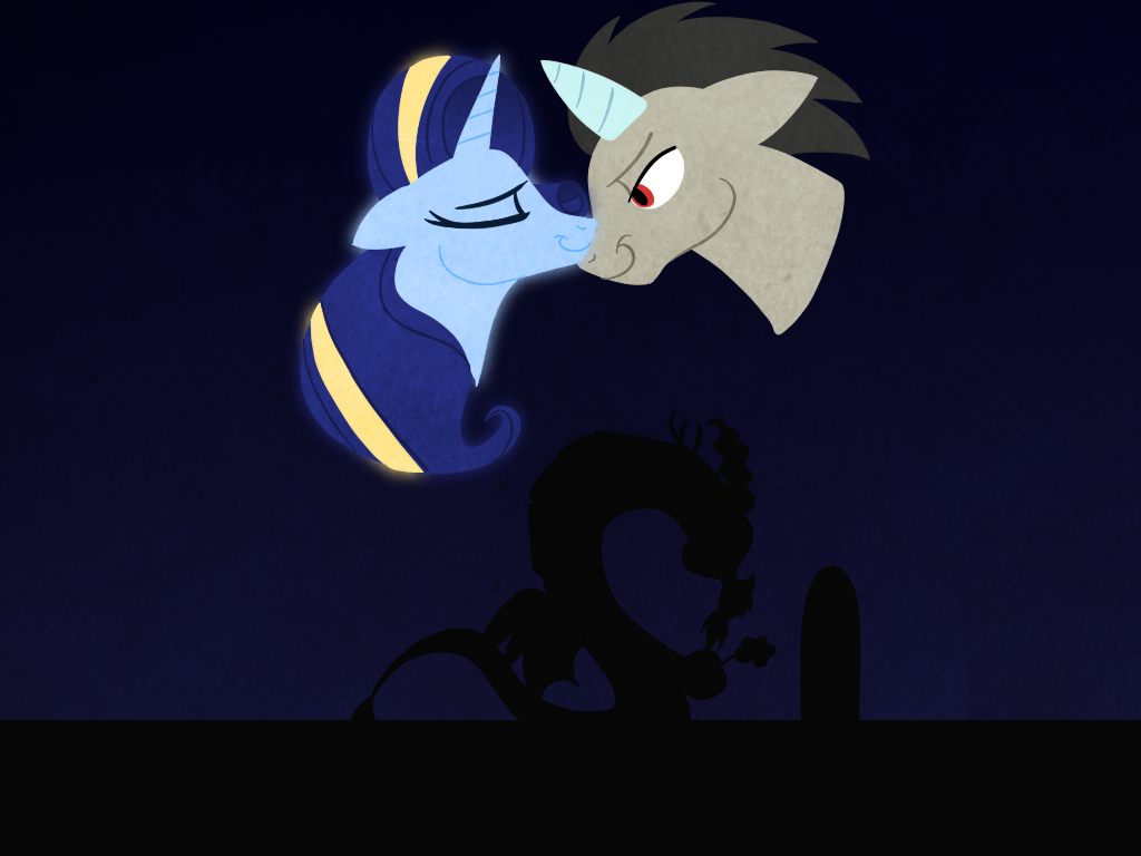 #1444621 - safe, artist:turkleson, discord, oc, oc:verity, g4, canon x ...