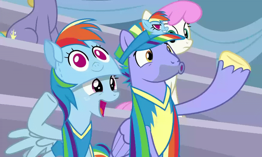 #1445667 - safe, screencap, bow hothoof, ponet, twinkleshine, windy ...