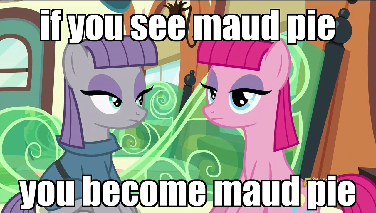 #1427634 - safe, edit, edited screencap, screencap, maud pie, pinkie ...