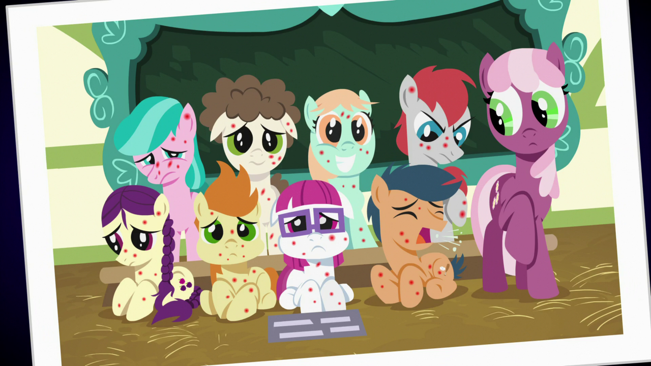 #1450480 - safe, screencap, aquamarine, boysenberry, cheerilee, first ...