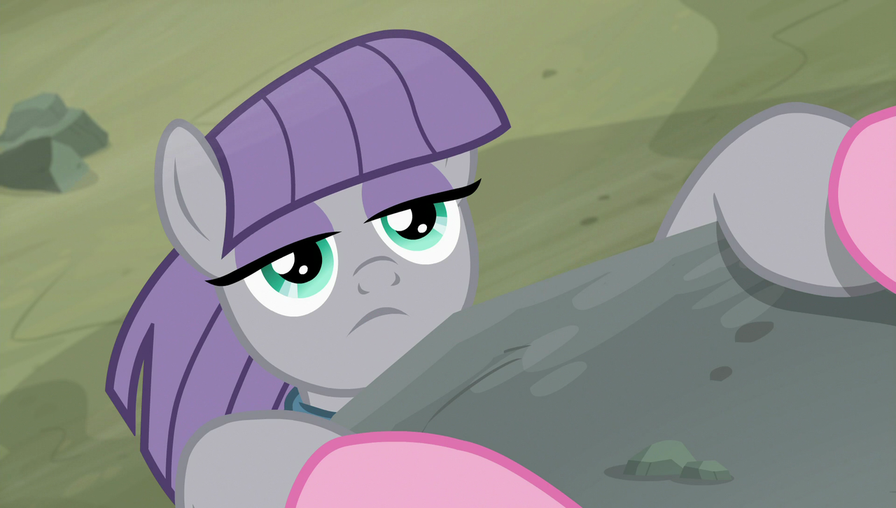 #1428393 - safe, screencap, maud pie, pinkie pie, earth pony, pony, g4, rock solid friendship ...
