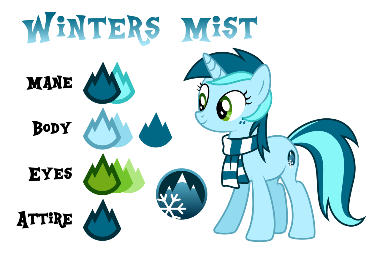 #1431180 - safe, artist:drakizora, oc, oc only, oc:winters mist, pony ...