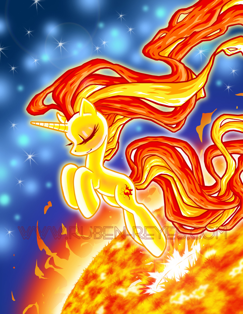 #1451339 - safe, artist:rubenreyes, sunset shimmer, pony, unicorn, g4 ...