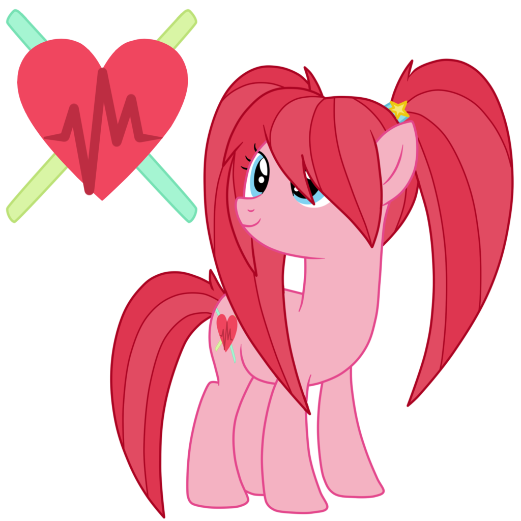 #1451446 - safe, artist:luckyclau, pacific glow, pony, alternate cutie ...