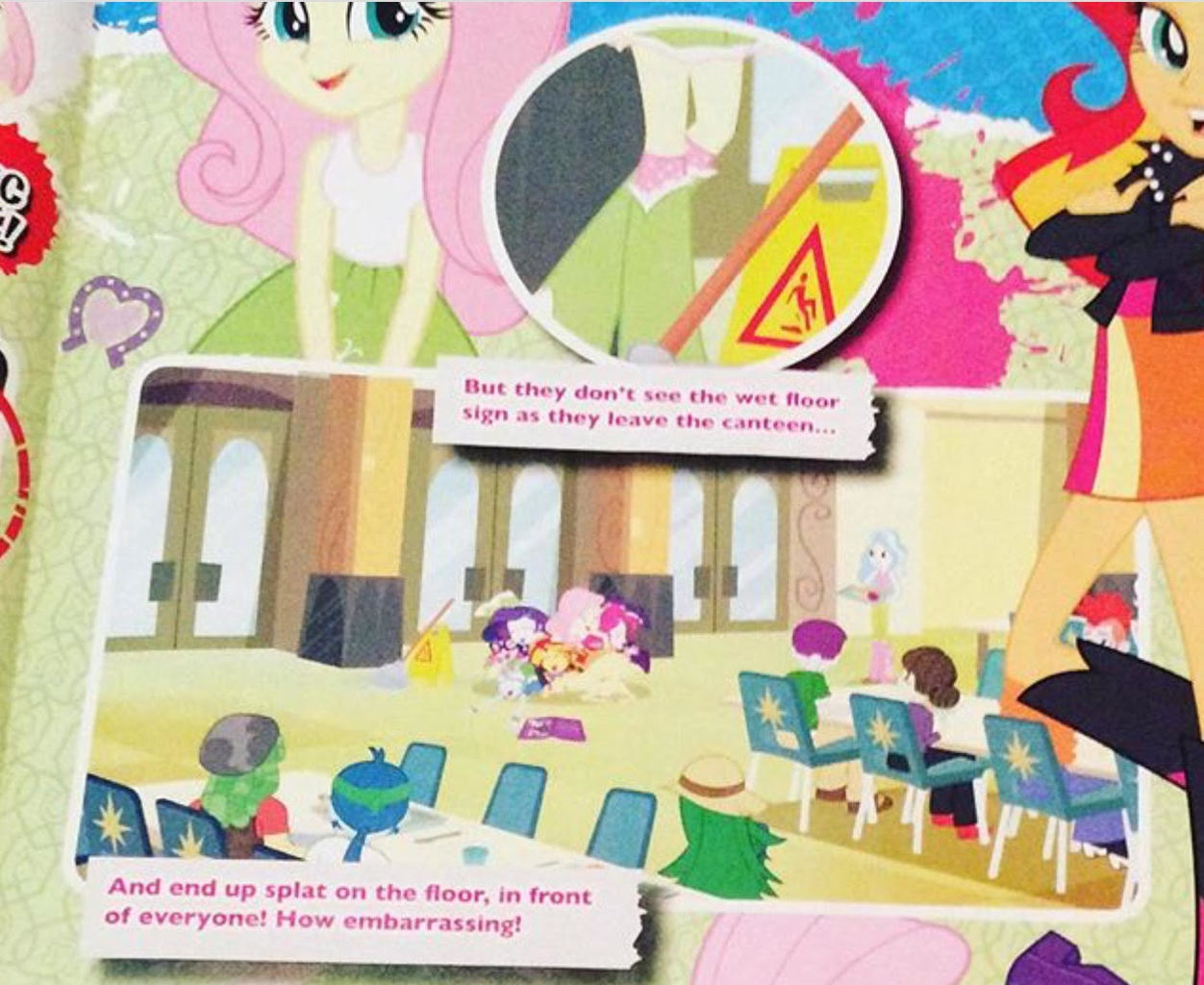 #1458017 - safe, official comic, applejack, captain planet, crimson ...