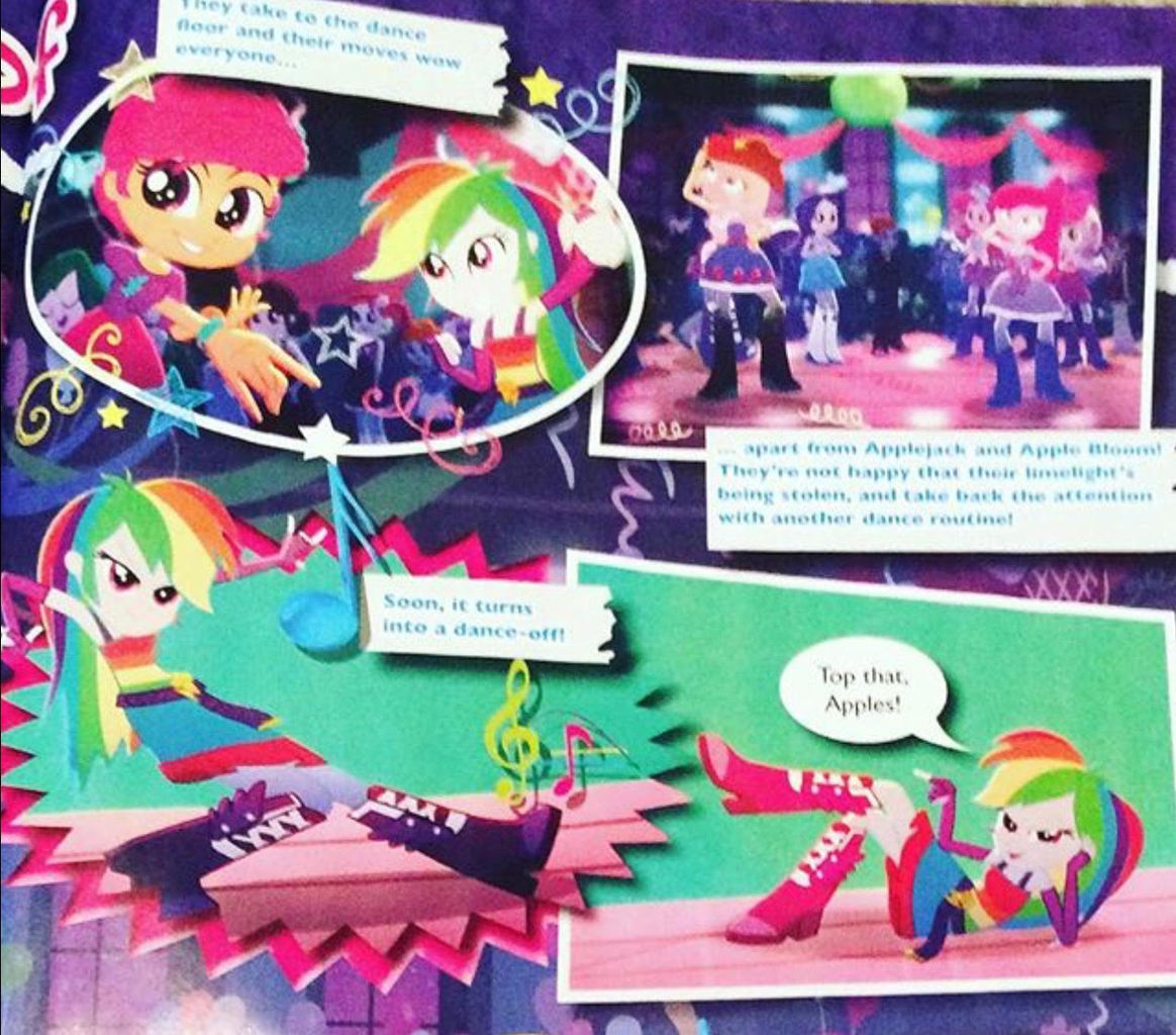 #1458020 - safe, apple bloom, applejack, golden hazel, heath burns ...