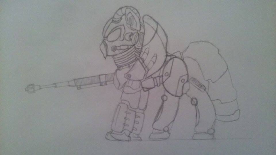 #1459782 - safe, artist:elderdragon118, derpibooru exclusive, pony ...