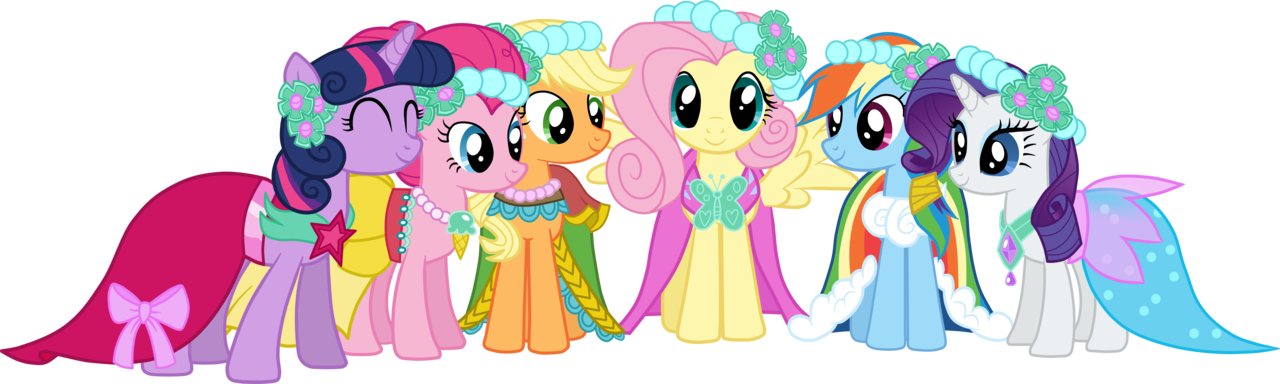 #1464490 - safe, artist:jennieoo, applejack, fluttershy, pinkie pie ...