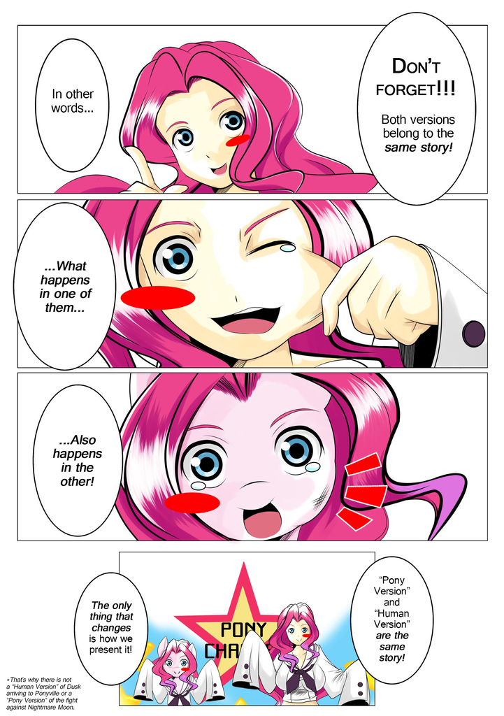 #1464992 - safe, artist:0ryomamikado0, pinkie pie, human, pony, comic ...